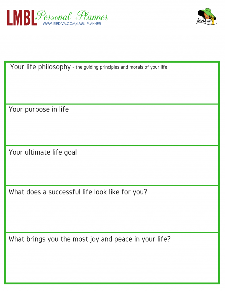 Free Weekly Planner Printable: Use it to Live Your Best Life