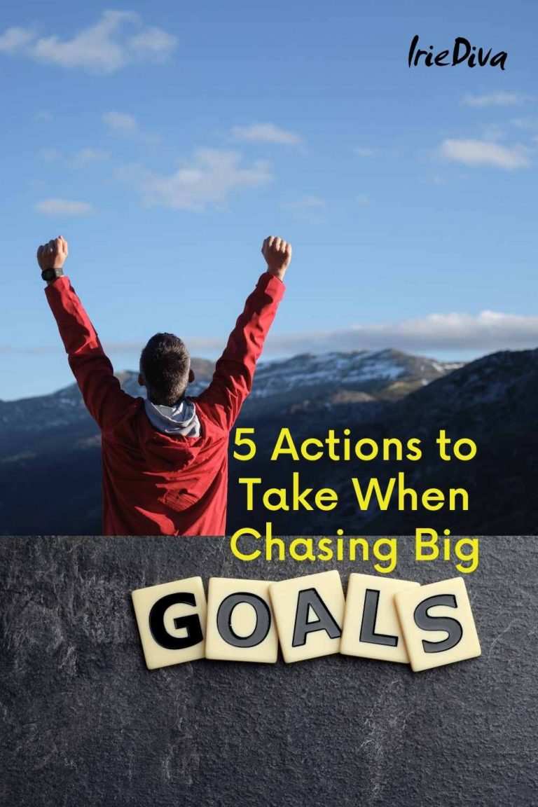 5 Actions to Take When Chasing Goals