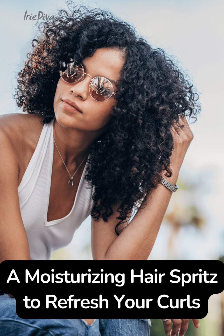 All-Natural Hair Spritz: A Moisturizing Hair Spray for Curly Hair
