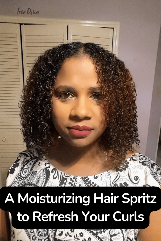 All-Natural Hair Spritz: A Moisturizing Hair Spray for Curly Hair